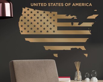 United States Map With States Map of USA Showing States the US Map ...