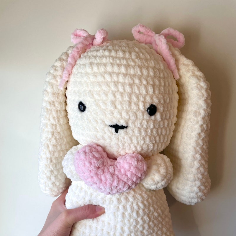 Crochet Bunny Cute Plush - Etsy