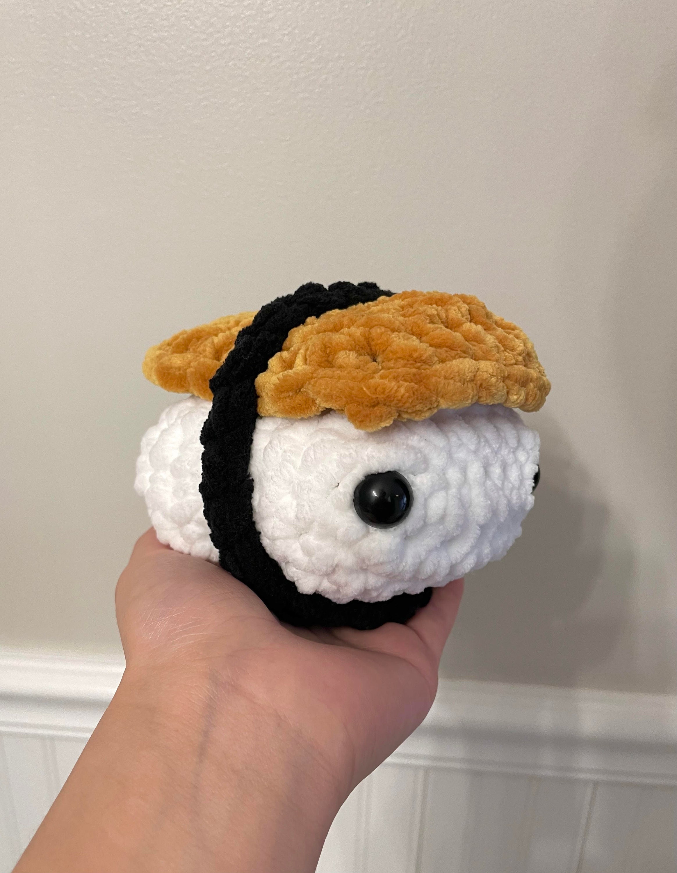 Crochet Nigiri Plushie/amigurumi Sushi Plush - Etsy