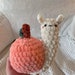 Crochet Peach Snail/amigurumi Snail Plush/yarn Fruit Snail Plushie - Etsy