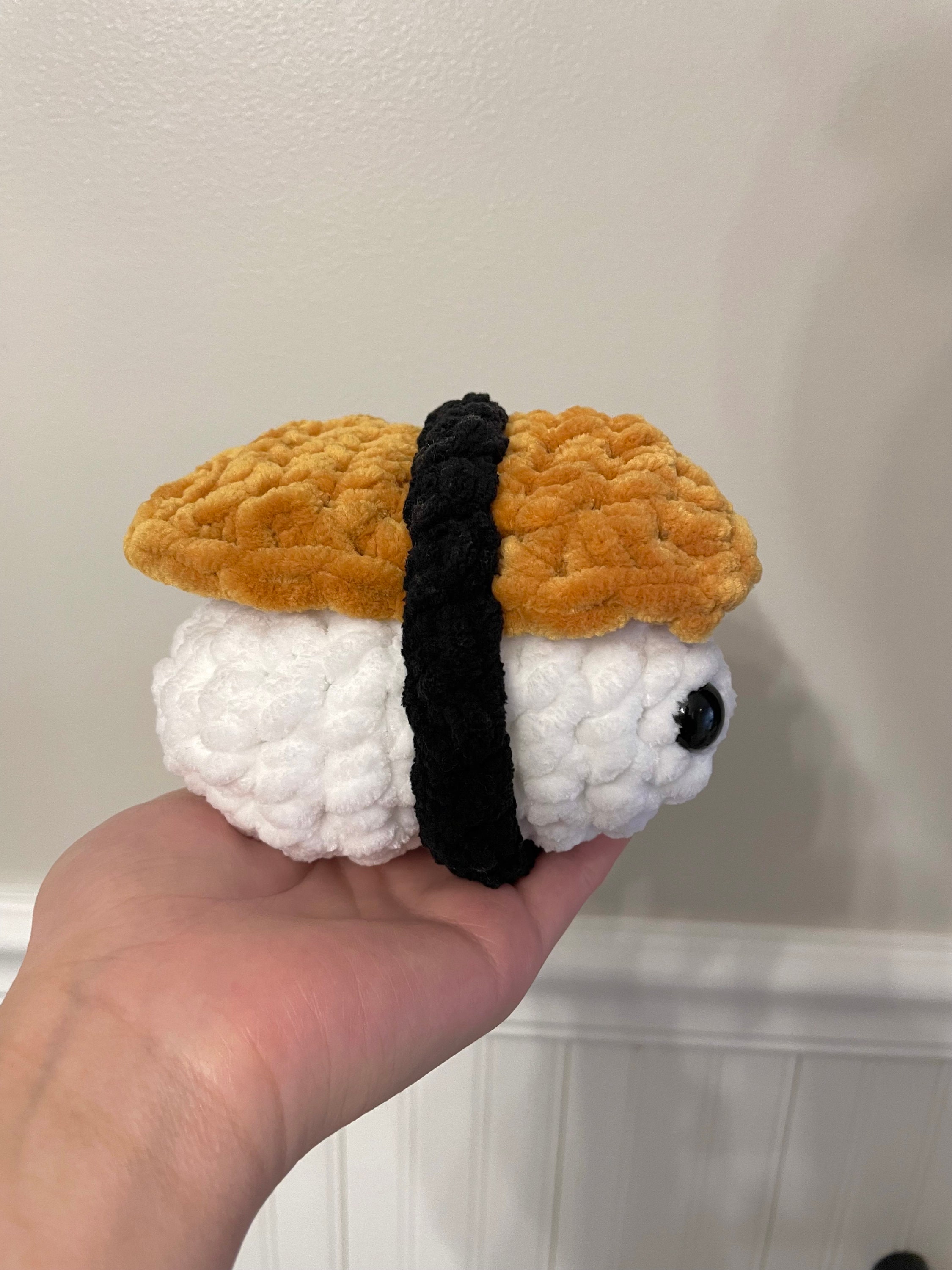 Crochet Nigiri Plushie/amigurumi Sushi Plush - Etsy