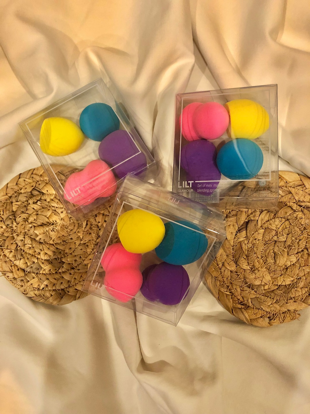 3 Piece Mini Beauty Blender Boxes - Etsy