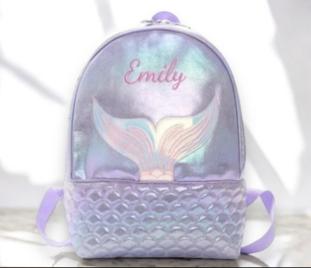 Personalized Kids/toddler Backpack -schoolbag- Customized Bag- Kids Bag ...
