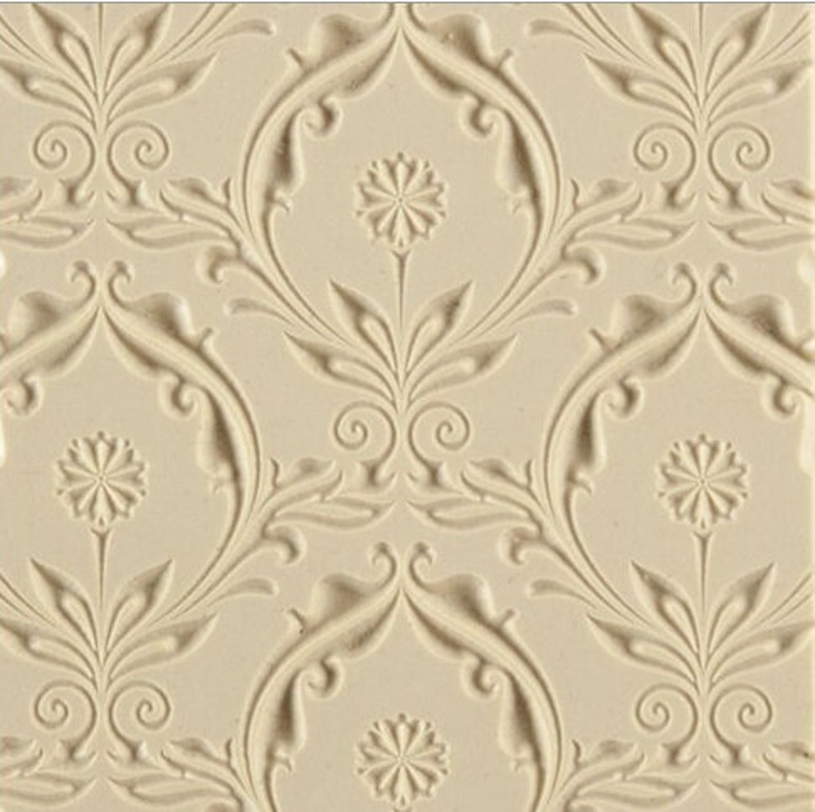 Texture Tile for Clay - Texture - Dandelion Embossed - Etsy