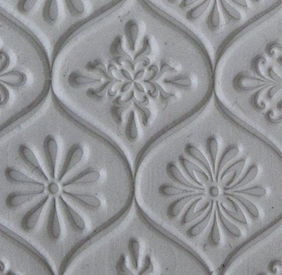 Texture Tile for Clay - Texture - Woven Daisies - Etsy