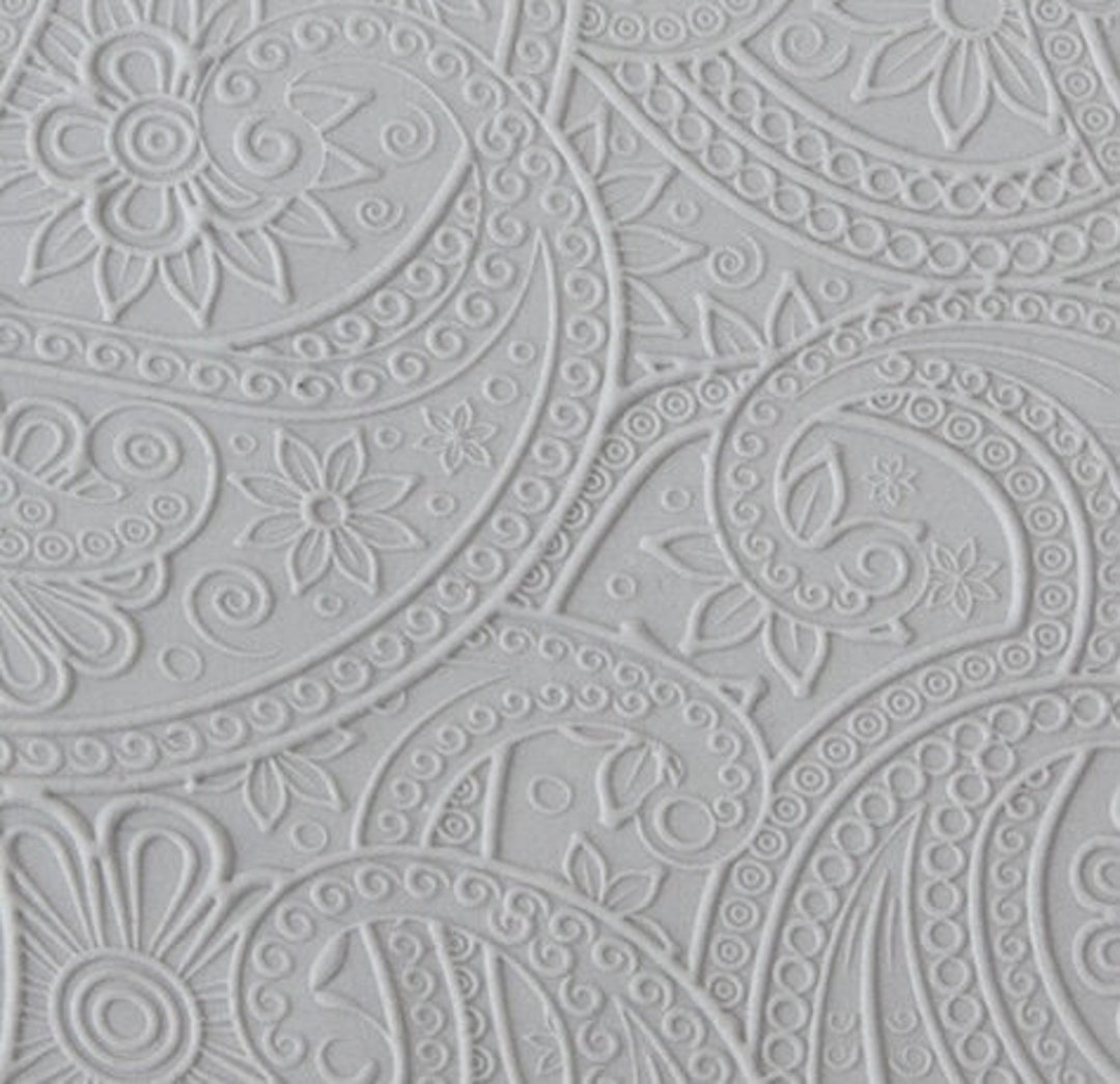 Texture - Eastern Paisley Embossed - Etsy