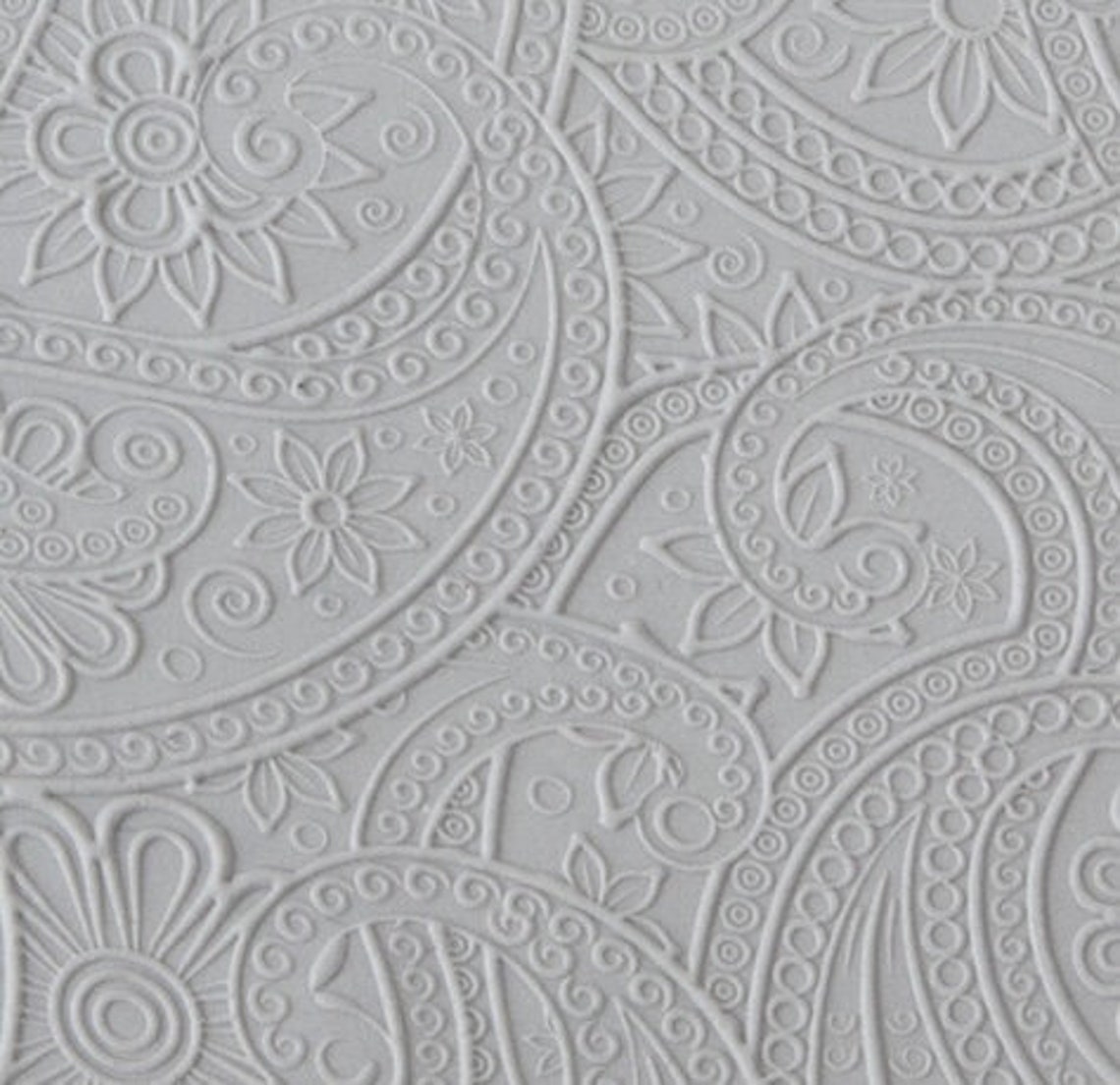 Texture - Eastern Paisley Embossed - Etsy