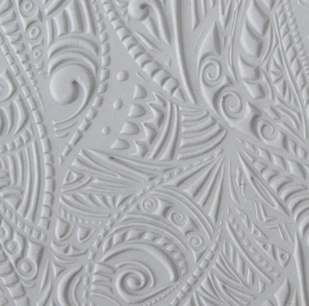 Texture Tile for Clay Texture Tribal Zen Multi-tangle - Etsy