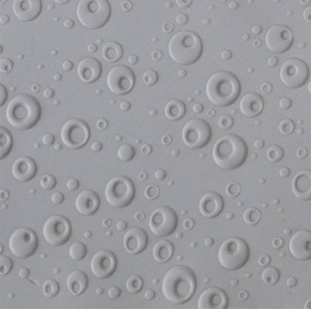 Texture Tile for Clay Texture Double Bubble Embossed - Etsy