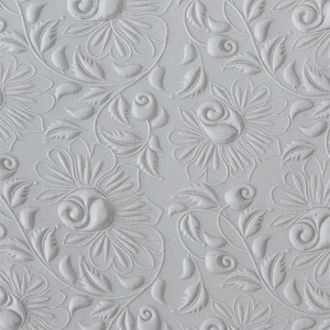 Texture Tile - Climbing Roses Embossed - Etsy