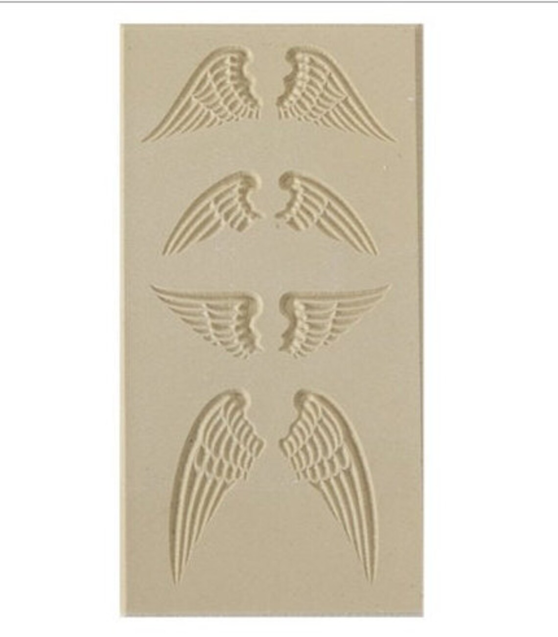 Texture Tile for Clay Texture Natural Wings Embossed - Etsy