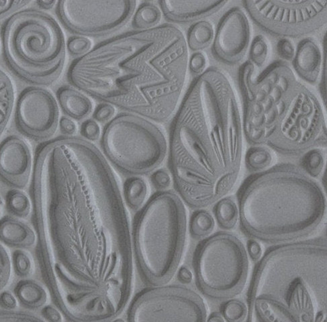 Texture Tile for Clay - Texture - Pebble Puzzle - Etsy