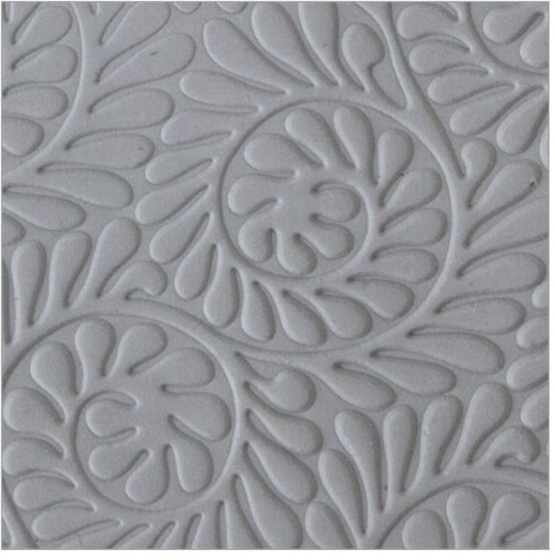 Mega Texture Tile - Fiddlehead Fern Embossed - Etsy