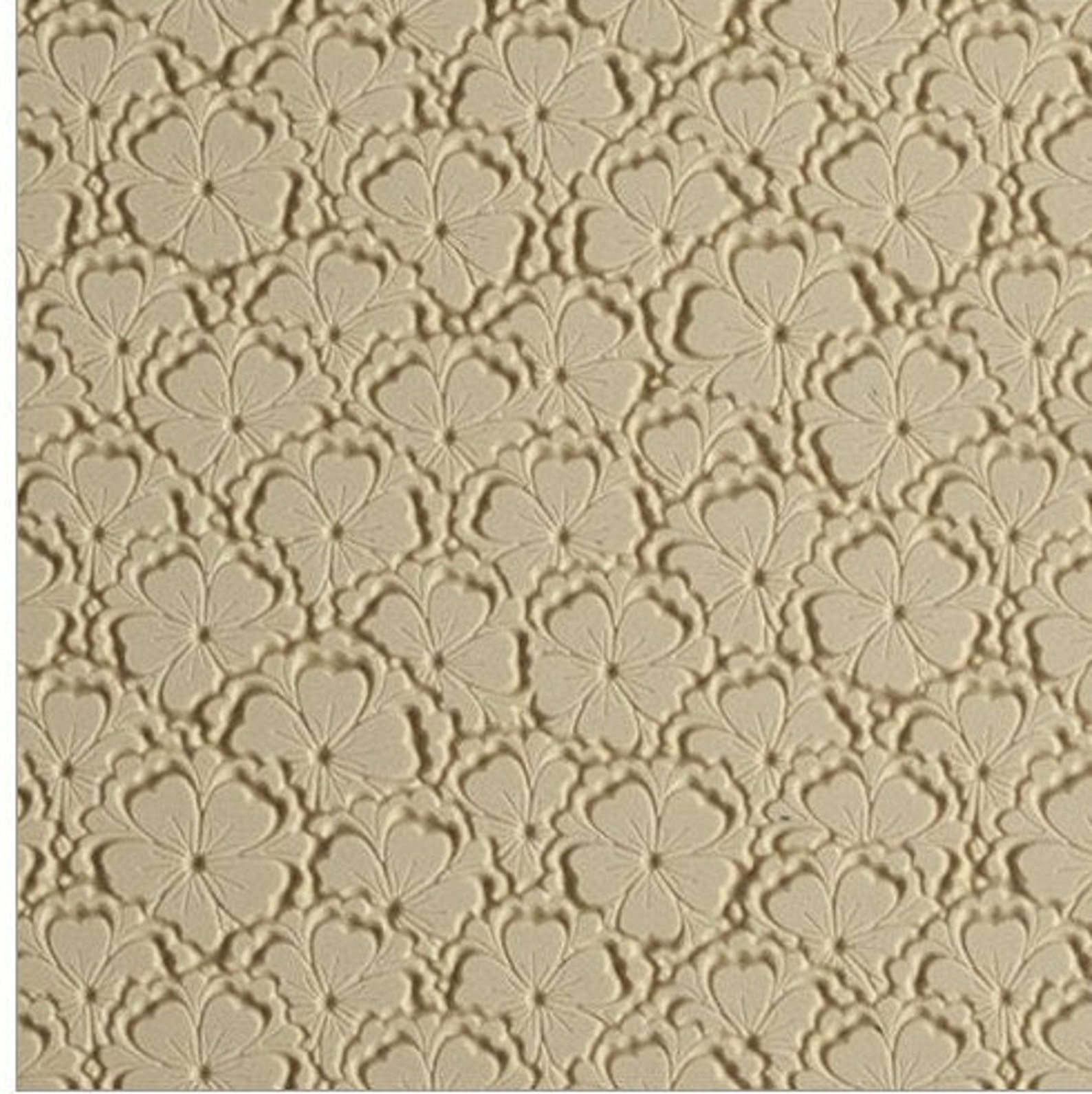 Mega Texture Tile Flowering Fields Embossed | Etsy