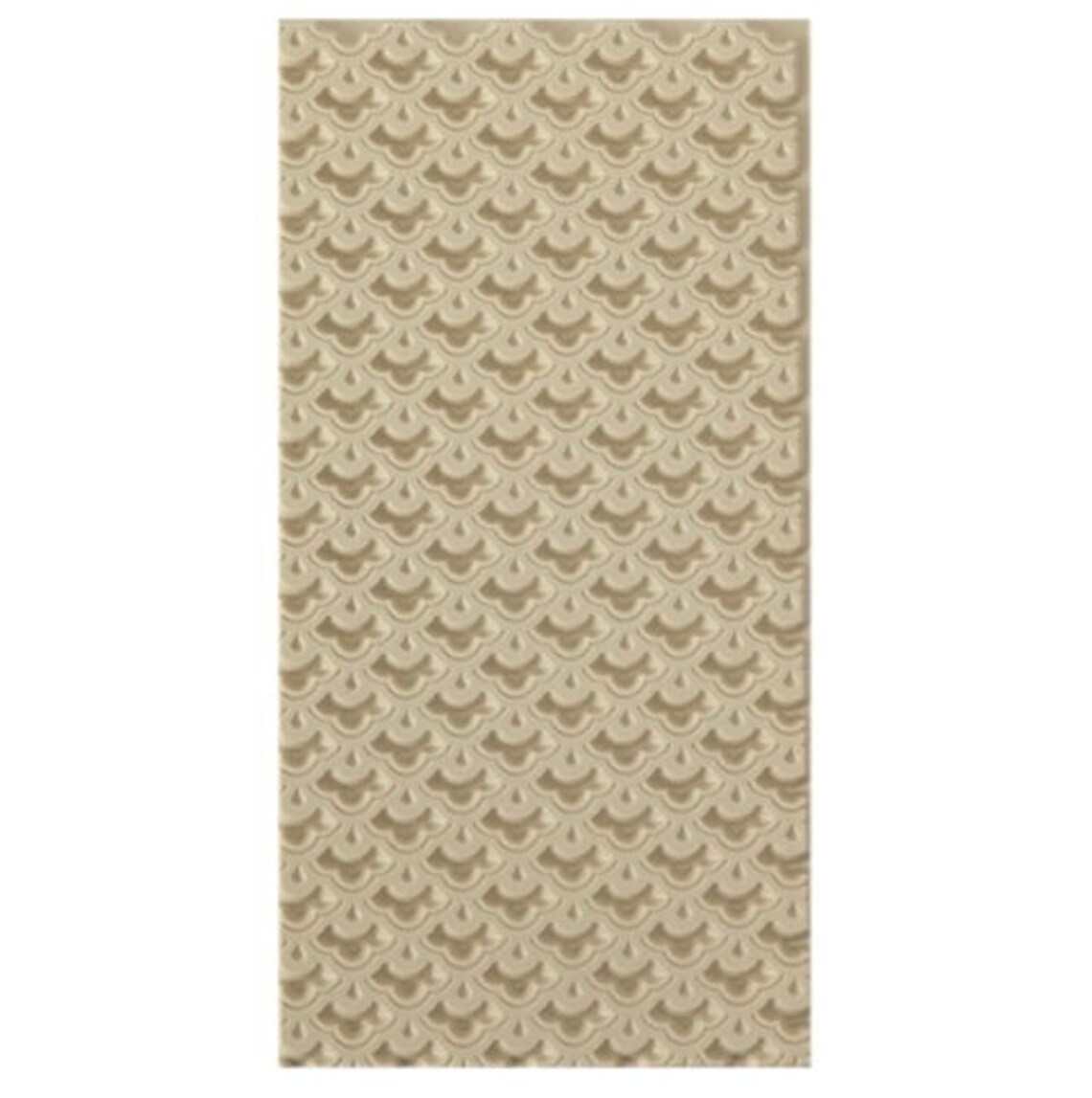 Texture Tile for Clay - Texture - Nested Scallops Embossed - Etsy