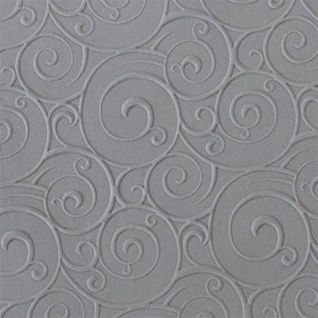 Rollable Texture Tile - Curly Spirals Fineline - Etsy