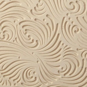 Texture Tile for Clay Texture Swirly Gig Embossed | Etsy
