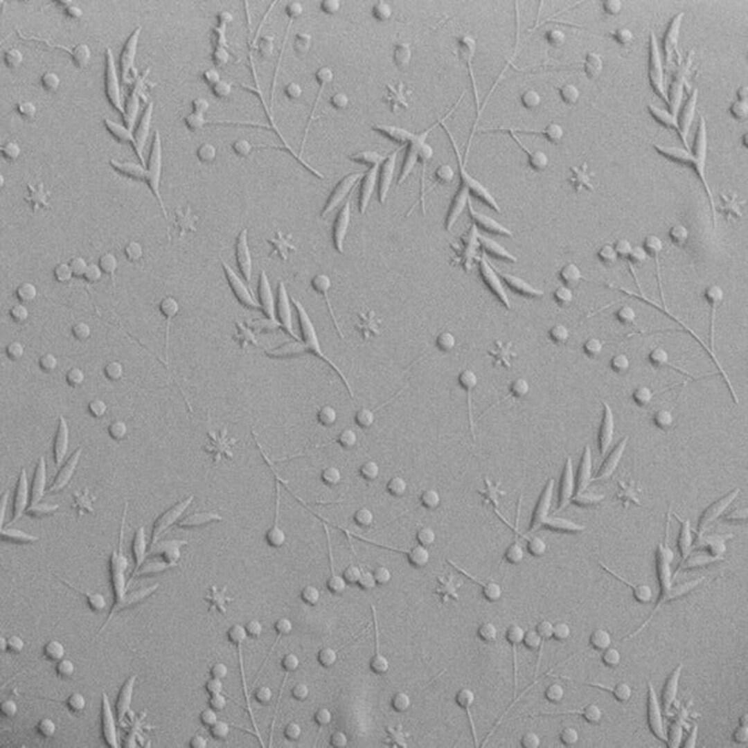 Texture Tile - Berry Branches Embossed - Etsy