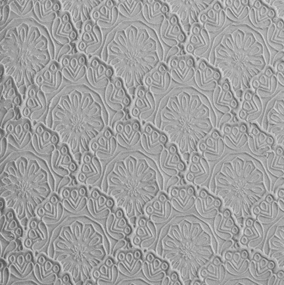 Texture Tile - Medallion Motif Embossed - Etsy