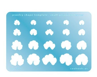 Geranium Stencil - Etsy