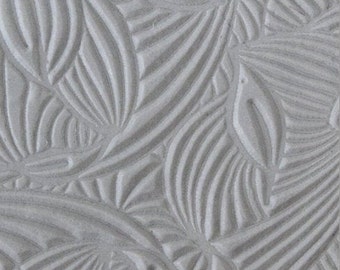 Texture Tile for Clay Texture Dancing Hosta Embossed | Etsy