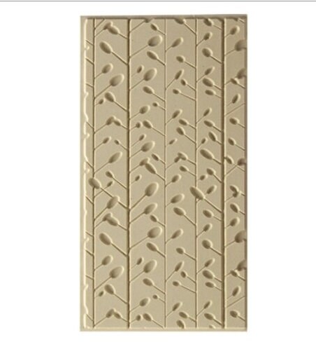 Texture Tile for Clay - Texture - Plum Tree Embossed - Etsy