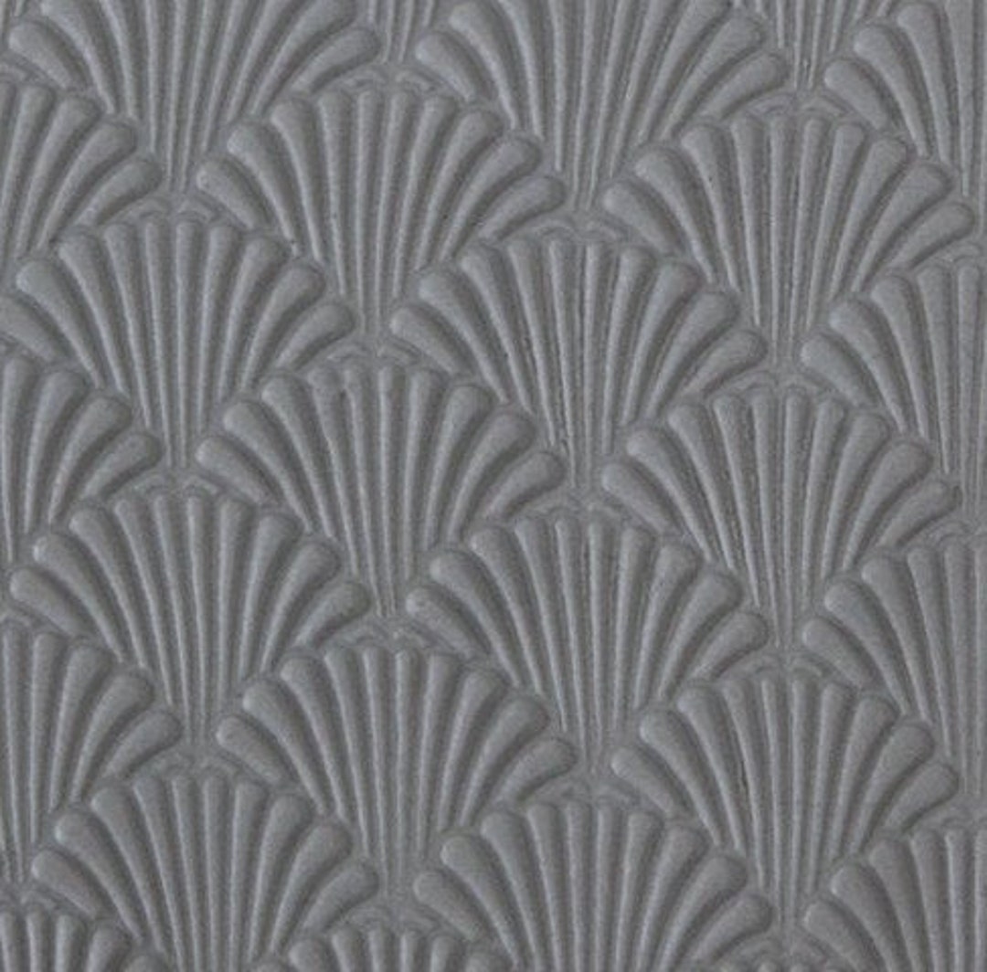 Texture Tile for Clay - Texture - Classic Scallop - Etsy