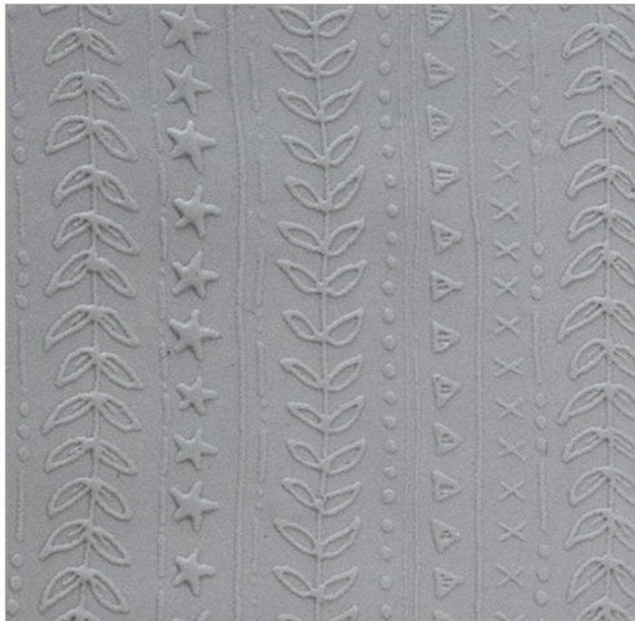 Texture Tile for Clay Texture Vines & Lines Fineline - Etsy
