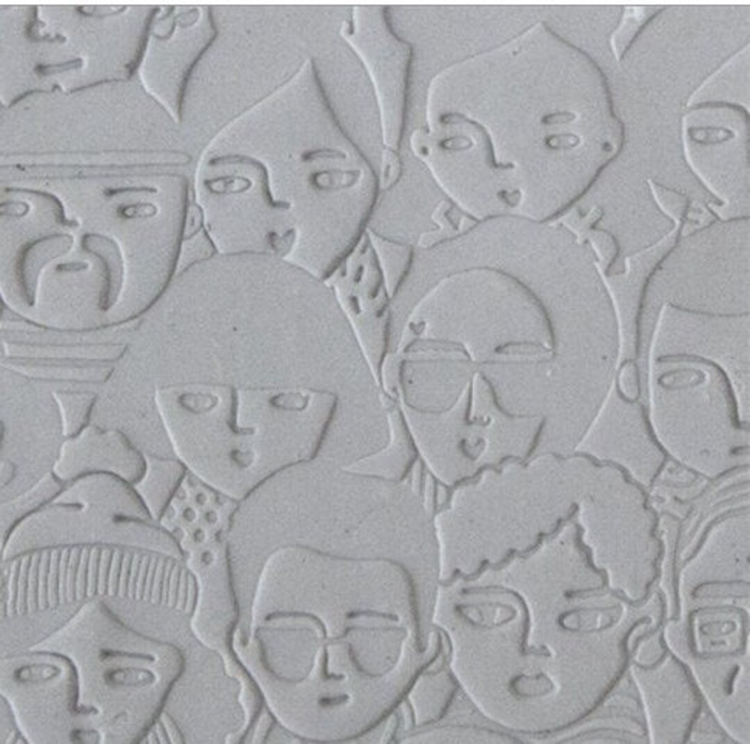 Mega Texture Tile - A Face in the Crowd - Etsy