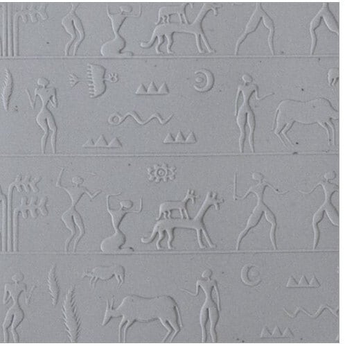 Mega Texture Tile Ancient Hunt Fineline - Etsy