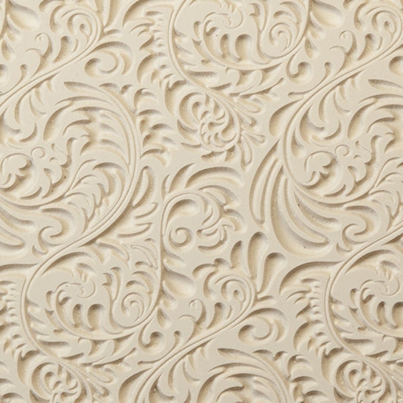 Rollable Texture Tile Acanthas Embossed - Etsy
