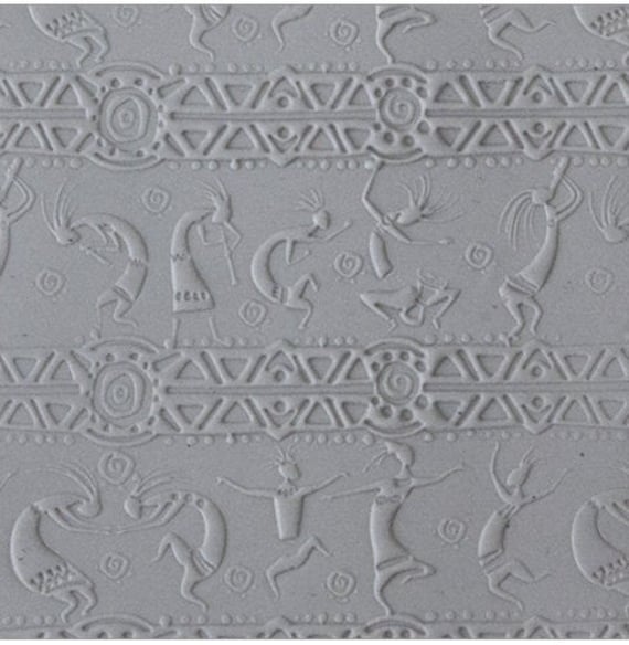 Mega Texture Tile Dancing Spirits Fineline | Etsy