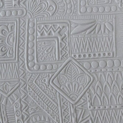 Texture Tile for Clay Texture Flowering Fields Embossed - Etsy