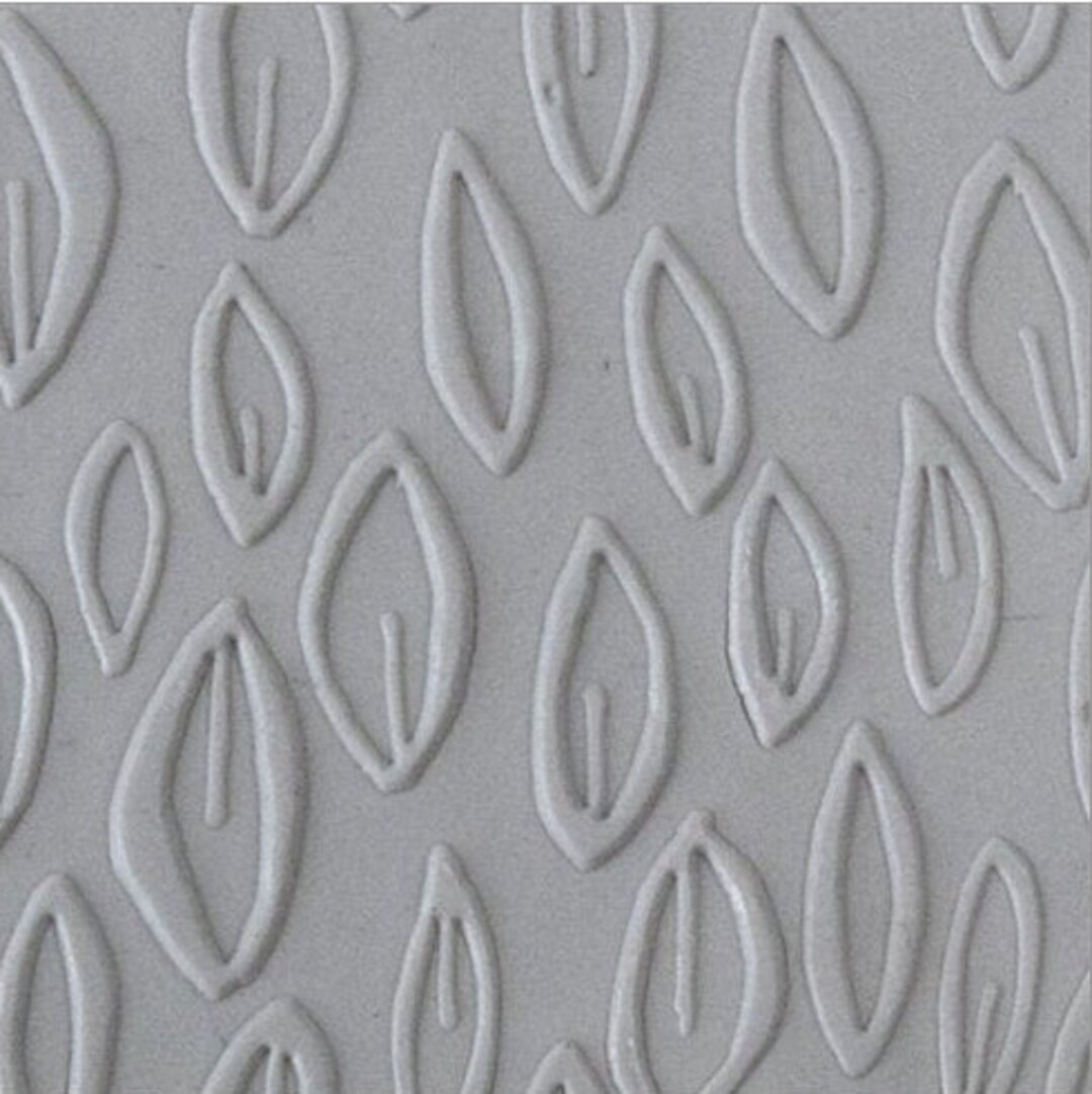 Texture Tile for Clay - Texture - Leaf Animation Embossed - Etsy