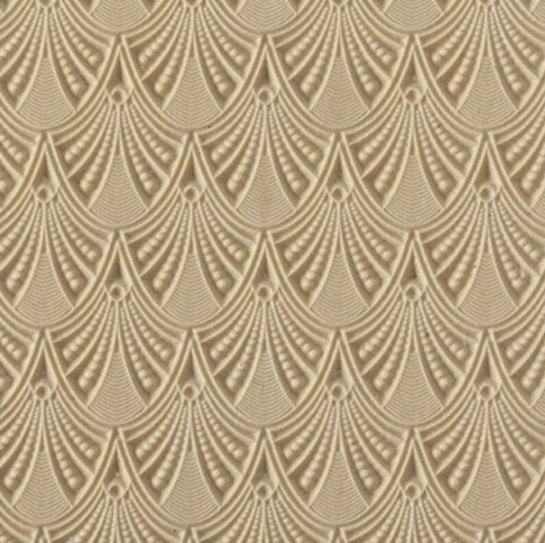 Texture Tile for Clay Texture Art Deco Arches - Etsy