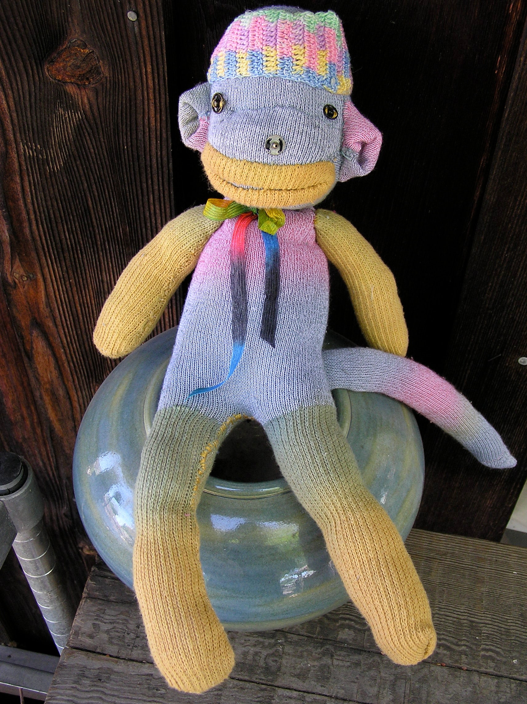 CUSTOM Monkey Sock Animal these Are Samples Only Created Especially for ...