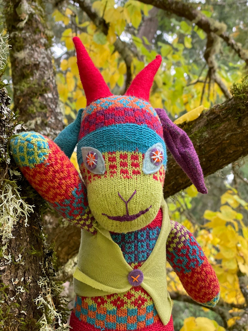 CUSTOM Sock Goat (these Are Samples Only) Hand Sewn Hand Crafted ...