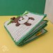 Crochet Soft Book Kit for Baby - DIY Crochet Kit for Baby Shower Gift ...