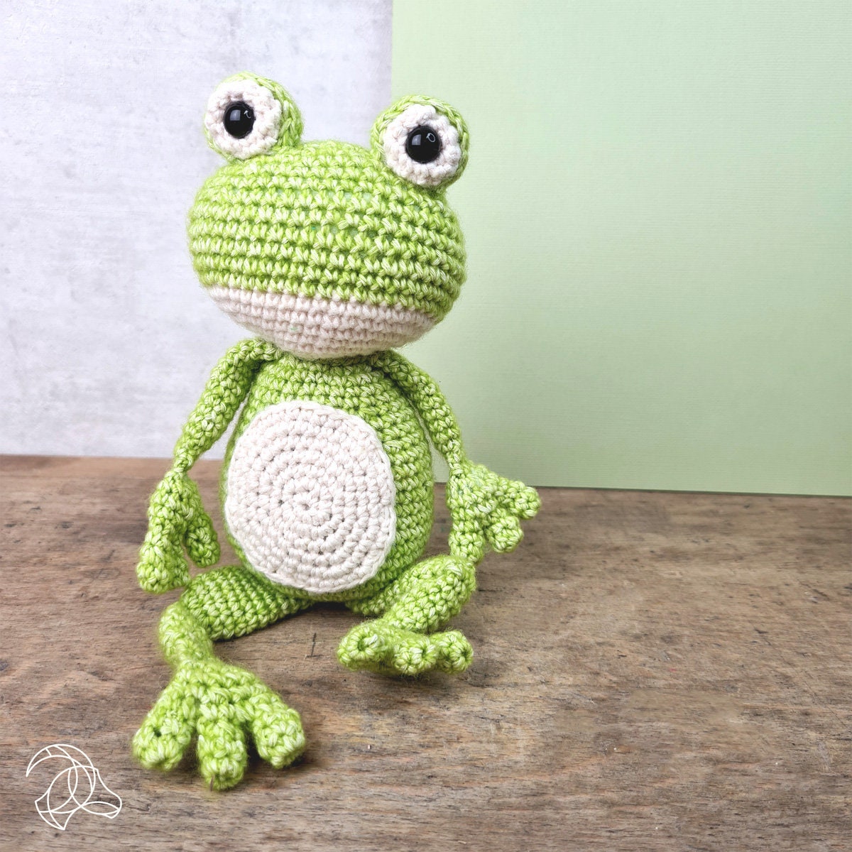 Frog Crochet Kit - Amigurumi Frog Gift - DIY Crochet Kit - Gift for ...