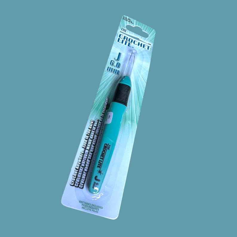 Crochet Lite Hook Set: 9 Battery Powered LED Hooks (2.5mm - 6.5mm) - Etsy