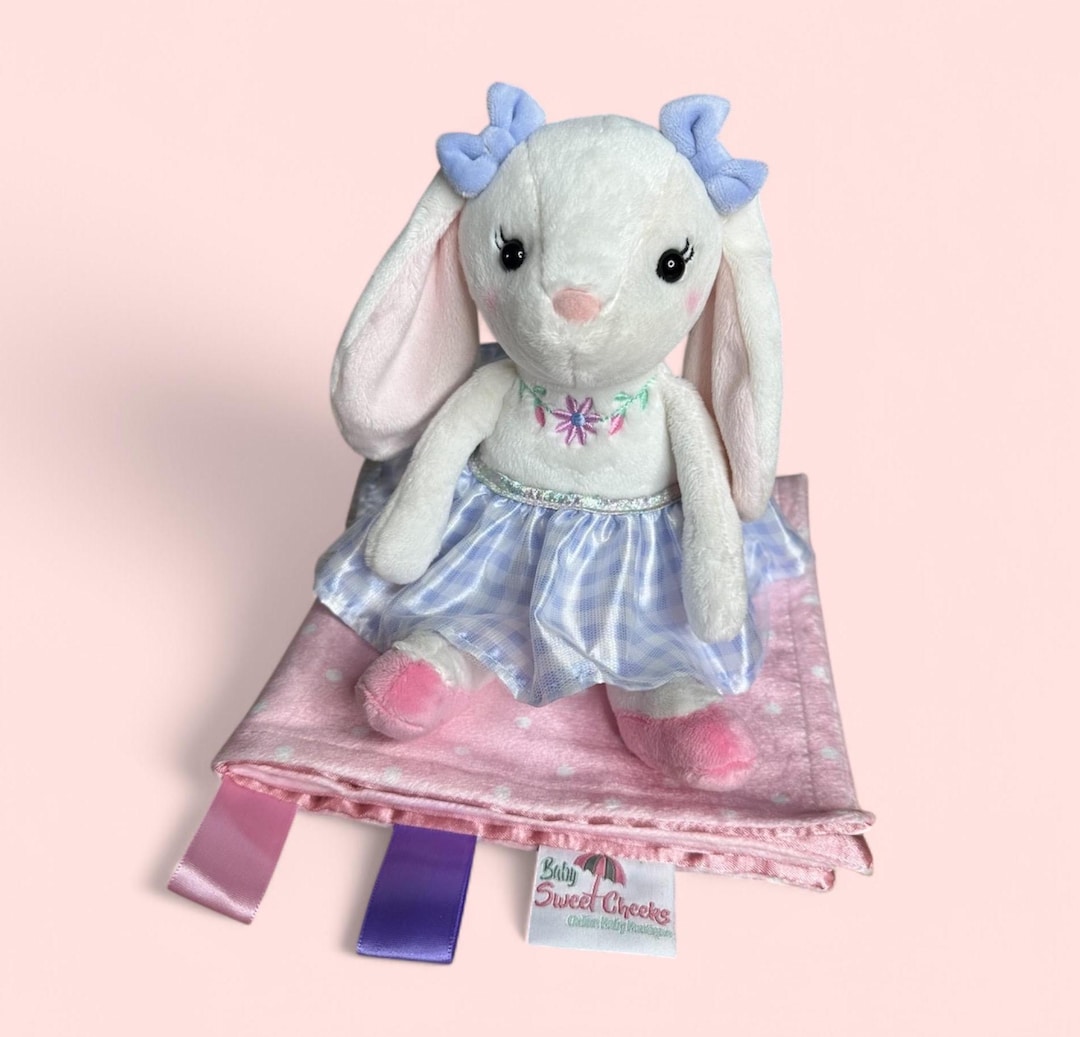 Personalized Easter Bunny Ballerina Set With Lovey, Easter Basket ...