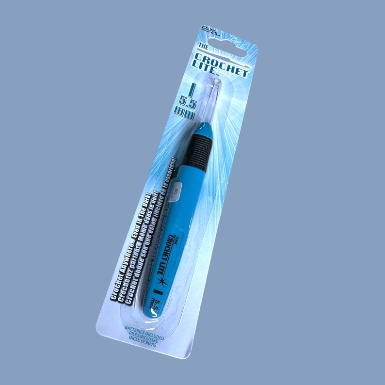 Crochet Lite Hook Set: 9 Battery Powered LED Hooks (2.5mm - 6.5mm) - Etsy