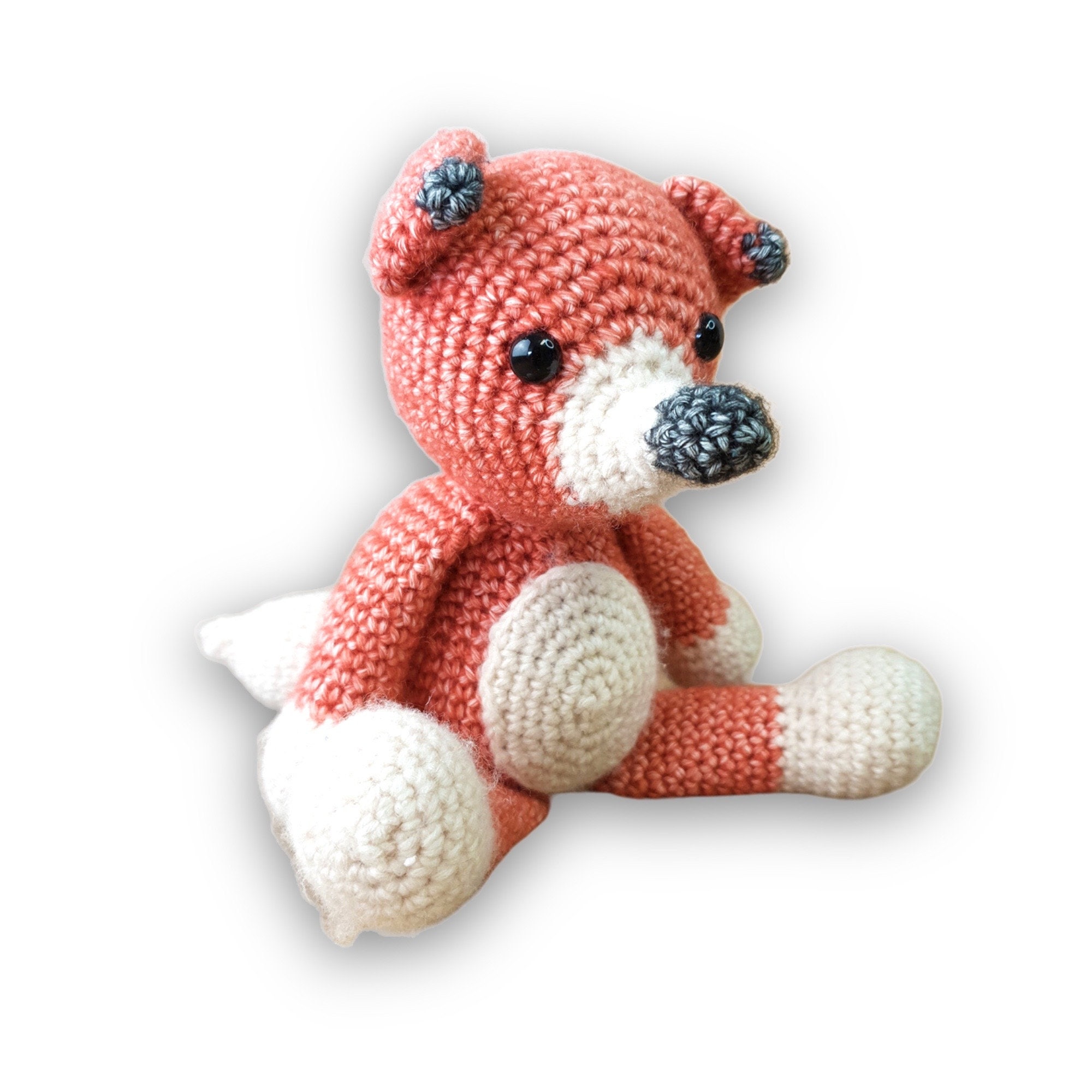 Fox Crochet Kit - Crochet Amigurumi Project - Fox Crochet Kit - Gift ...