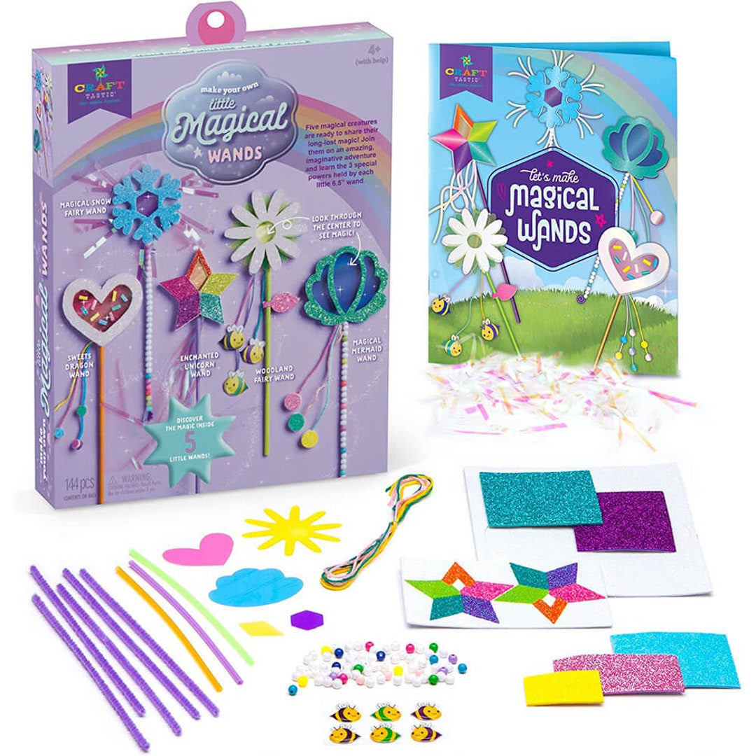 Magical Wands Create Your Own Wand DIY Kids Craft Magic Wand Craft Kit ...