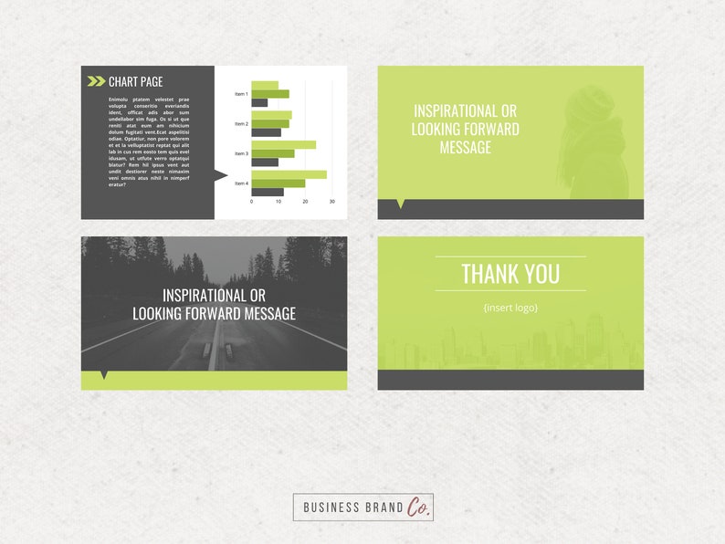 Business Presentation Canva Template - Etsy