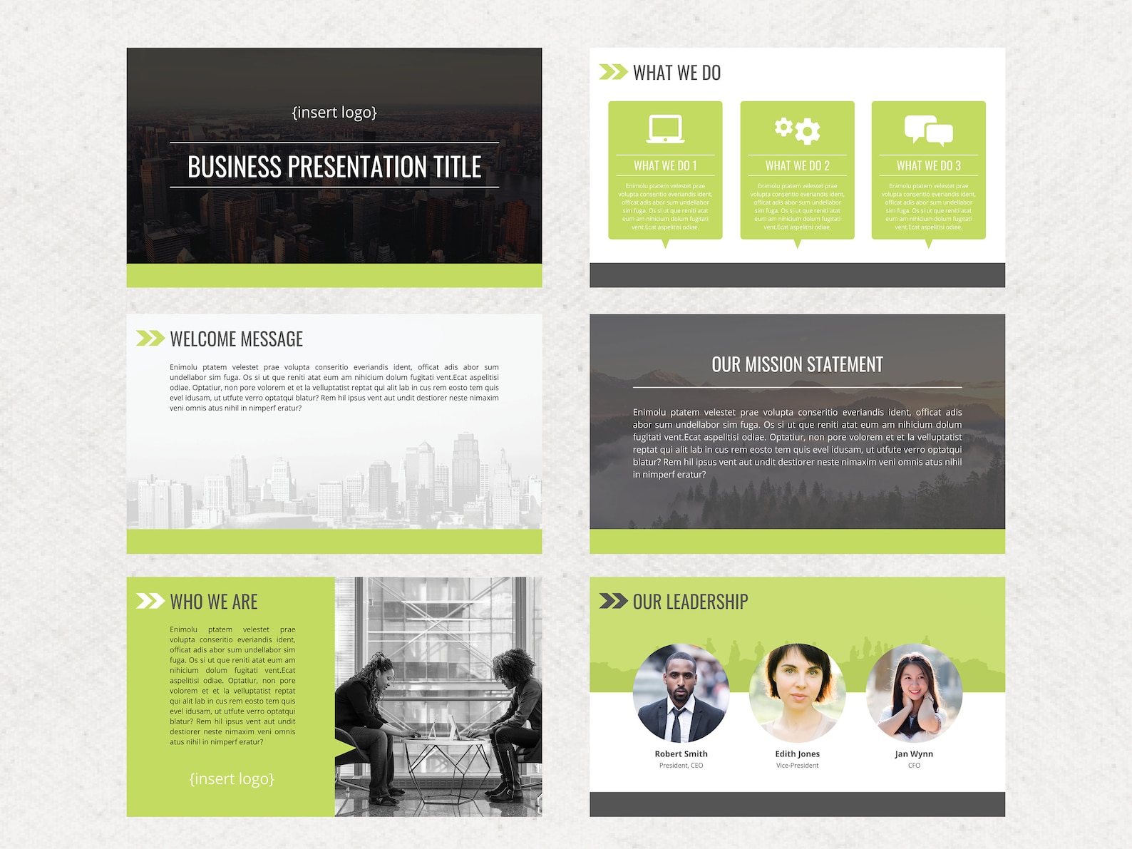 Business Presentation Canva Template - Etsy
