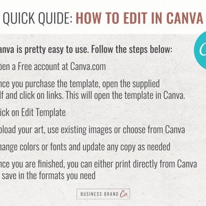 Business Presentation Canva Template - Etsy