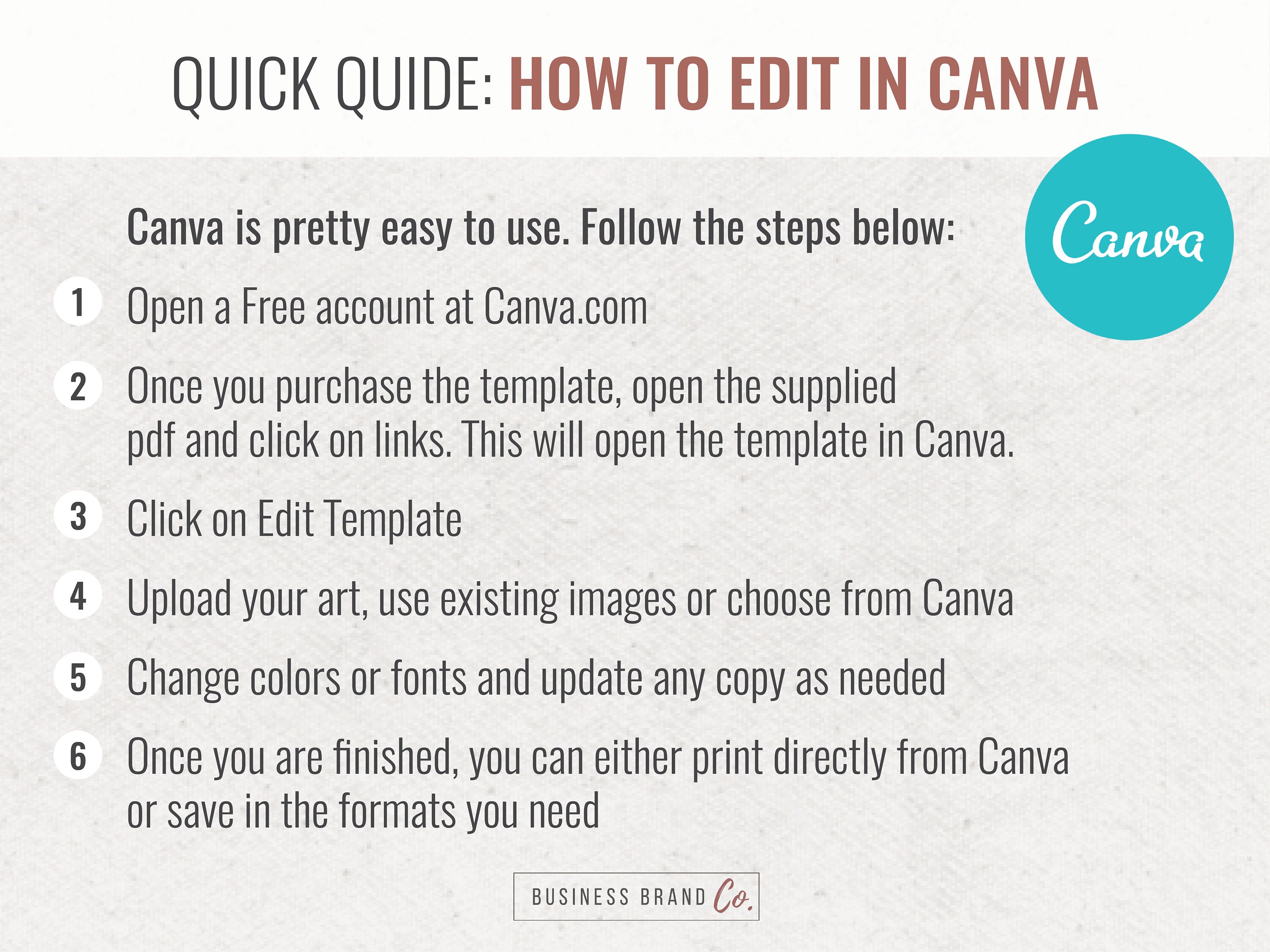 Business Conference Flyer Canva Template - Etsy