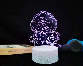 Little Mermaid Light - Etsy