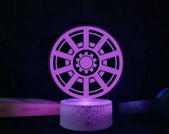 Iron Man Night Light | Etsy